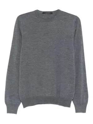 Tagliatore Crew Neck Virgin Wool Sweater