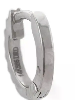 DANA REBECCA DESIGNS 14kt White Gold Diamond Huggies
