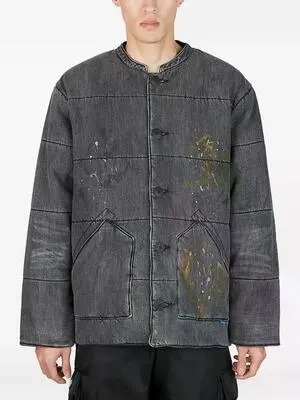 LIBERAIDERS Paint-splatter Quilted Jacket