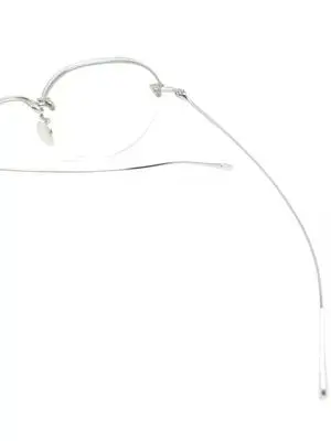 EYEVAN INC. Round-frame Straight-arm Glasses