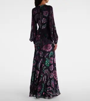 Etro Embroidered Sheer Gown