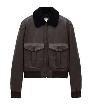 Saint Laurent Trimmed Jackets For Men