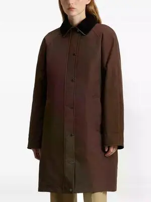 Woolrich Single-breasted Coat - Brown