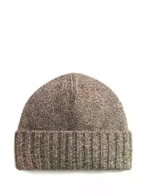 Woolrich Ribbed Brim Beanie - Neutrals