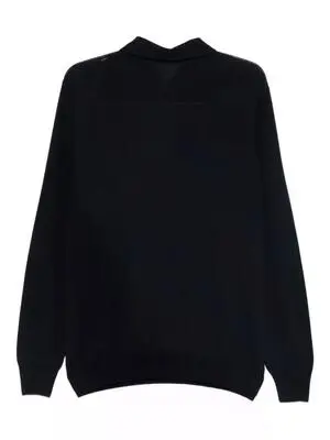 GRAN SASSO Virgin Wool Polo Shirt