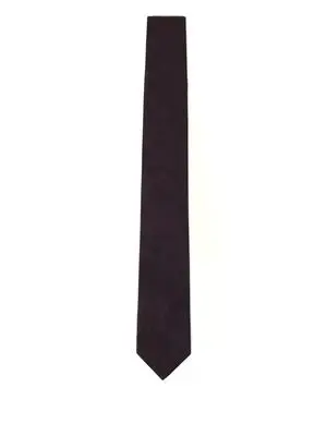 LANVIN Silk Neck Tie - Red