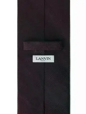 LANVIN Silk Neck Tie - Red