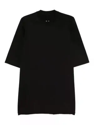Rick Owens Short-sleeve Organic-cotton T-shirt - Black
