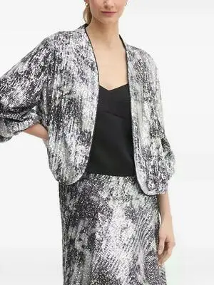 Diane Von Furstenberg Embellished Sequin Jacket