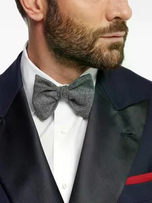 Brunello Cucinelli Flannel Bow Tie
