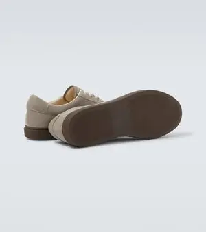 COMMON PROJECTS Achilles Leather And Suede Sneakers