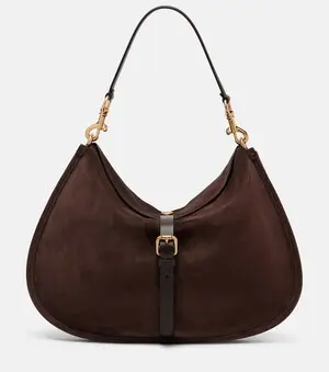 Etro Small Suede Tote Bag - Brown
