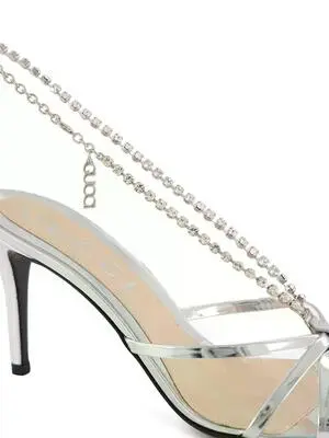 Gucci Crystal-embellished High-heeled Sandals