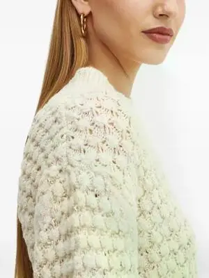 SILVIAN HEACH Textured Crew Neck Sweater