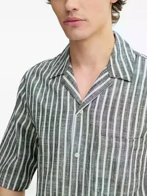 SAMSOE SAMSOE Striped Short-sleeve Shirt