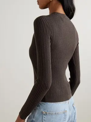 FRAME Cable-knit Sweater