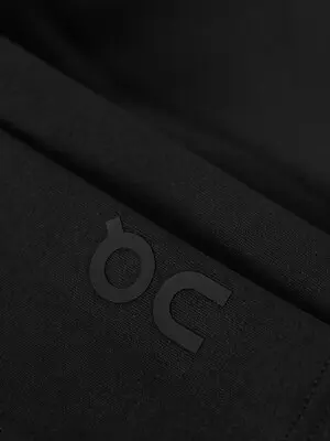 On Cutout Stretch-jersey Jacket - Black