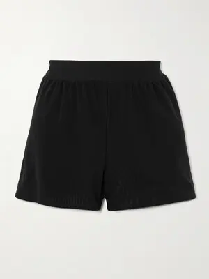 On Stretch-mesh Shorts - Black