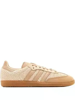 Adidas Samba Woven Sneakers - Neutrals