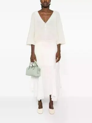 Ba&sh Isaac Button-front Cardigan - Neutrals