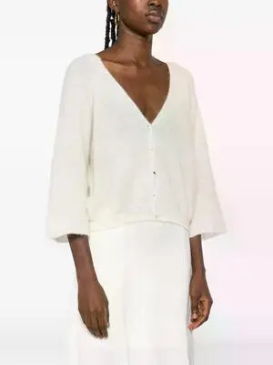 Ba&sh Isaac Button-front Cardigan - Neutrals