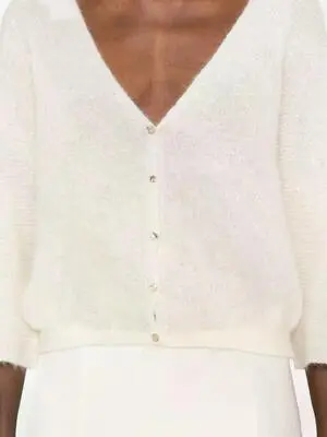 Ba&sh Isaac Button-front Cardigan - Neutrals
