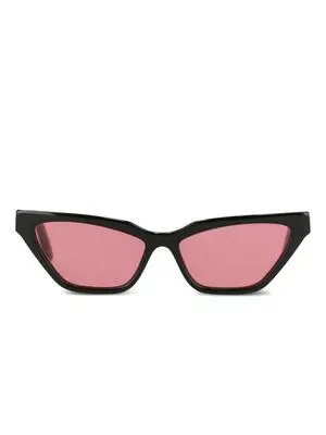 Off-White Cat-eye Tinted Sunglasses - Black