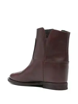 VIA ROMA 15 Leather Ankle Boots