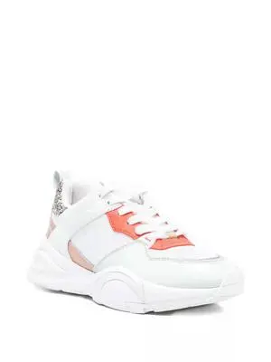 Guess Chunky Glitter-panelled Sneakers