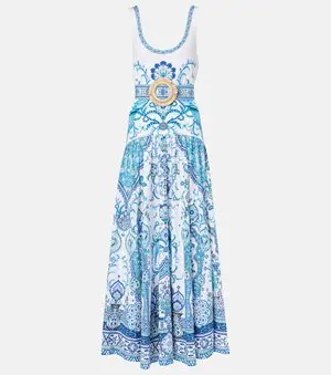 Camilla Isnik Lullaby Cotton Jersey Maxi Dress