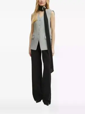 Patrizia Pepe Sleeveless V-neck Waistcoat