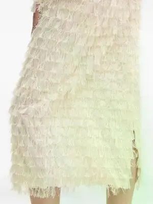 Day Birger Et Mikkelsen Fringe Detailing Midi Skirt