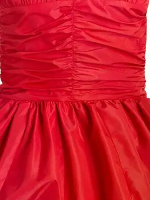 PATOU Bow-detail Mini Dress - Red