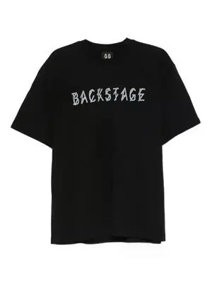 44 LABEL GROUP Graphic-print T-shirt - Black