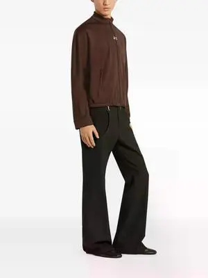 COURREGES Zip-up Track Jacket - Brown