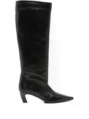THEA MIKA 60mm Pointed-toe Calf-leather Boots