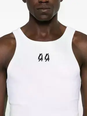 44 LABEL GROUP Embroidered Vest - White