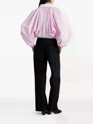 PATOU Wide Waistband Denim Jeans