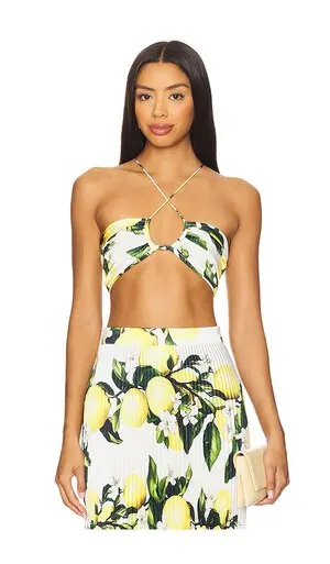 L'IDEE X Revolve Jardin Top - White