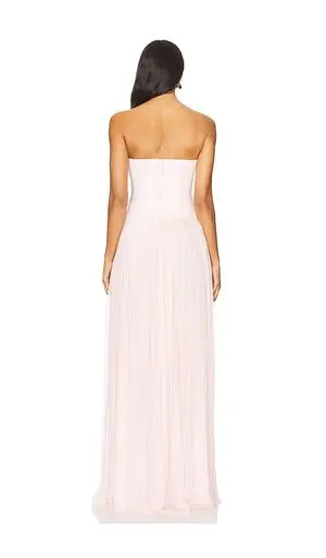 LOVERS AND FRIENDS Alice Strapless Gown - Blush