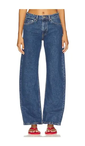 EB DENIM Alida Loose Bowed Jean - Blue
