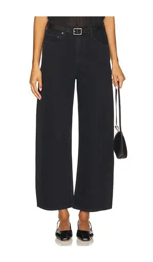 AGOLDE Low Curve Crop Jeans - Black