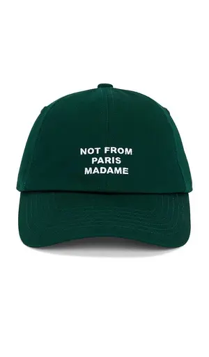 DRÃ´LE DE MONSIEUR Slogan Cap - Green