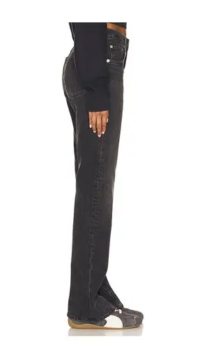 AGOLDE Mid Rise Kick Boot Jeans In Wash