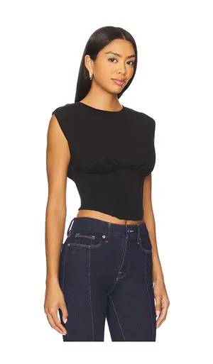 Good American Sleeveless Corset Top