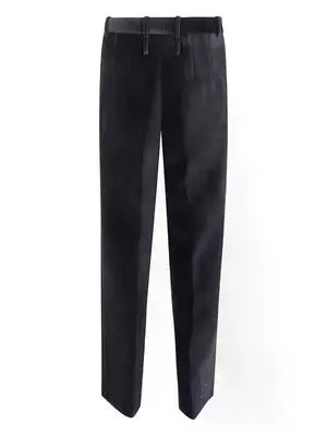 JIL SANDER Velvet Straight-leg Trousers