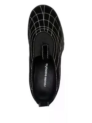 NICOLE SALDANA Sacha Leather Loafers