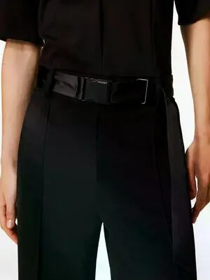 TWINSET Belted V-neck Jumpsuit