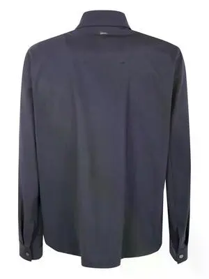 Herno Button-fastening Patch-pocket Shirt Jacket