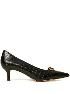 TWINSET Crocodile-effect Pumps - Black